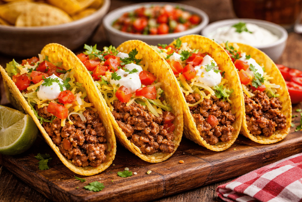 Ground Beef Tacos (Tex-Mex Style) – Easy Classic Taco Recipe