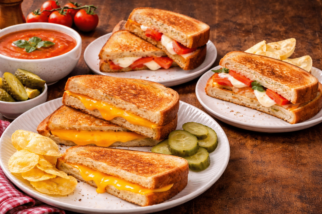 Grilled Cheese Sandwich (3 Easy Variations for the Perfect Comfort